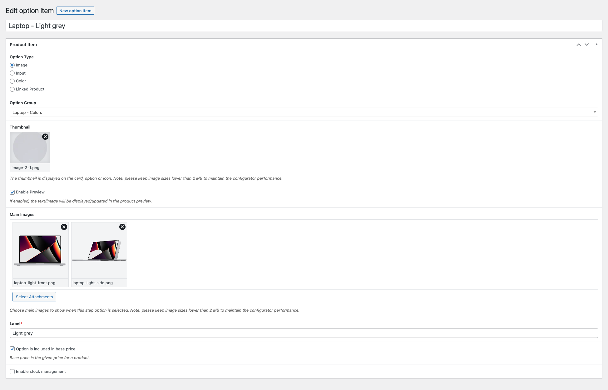 Create a configurable product in WooCommerce with Staggs! - Staggs Product Configurator